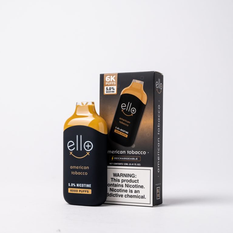 Vape Desechable Ello Plus de BLVK – Vapemex